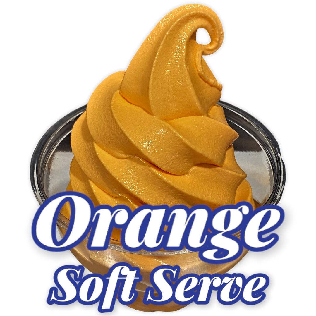 Orange Soft Serve (click to select) | Hand Crafted Small Batch Ice ...