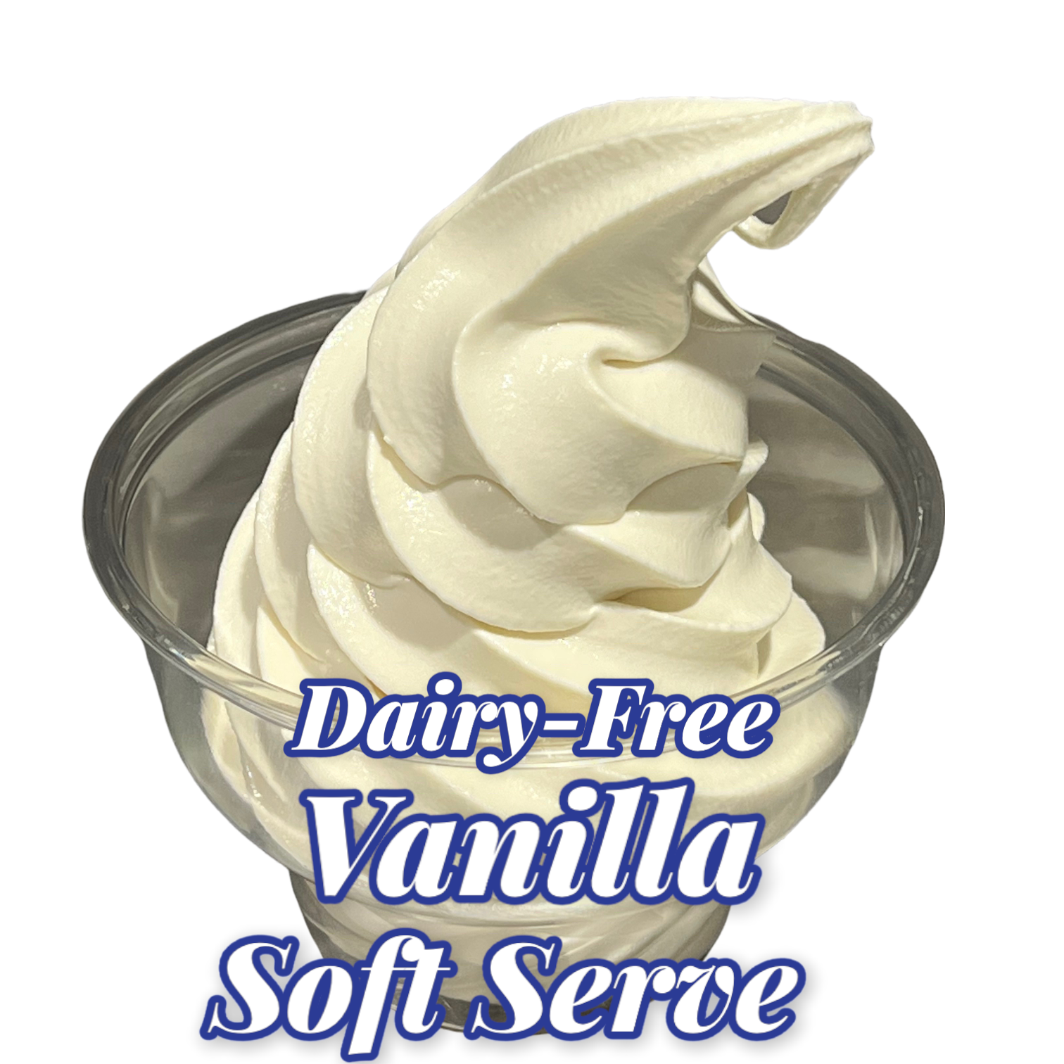Vanilla Soft Serve Ice Cream In A Cup